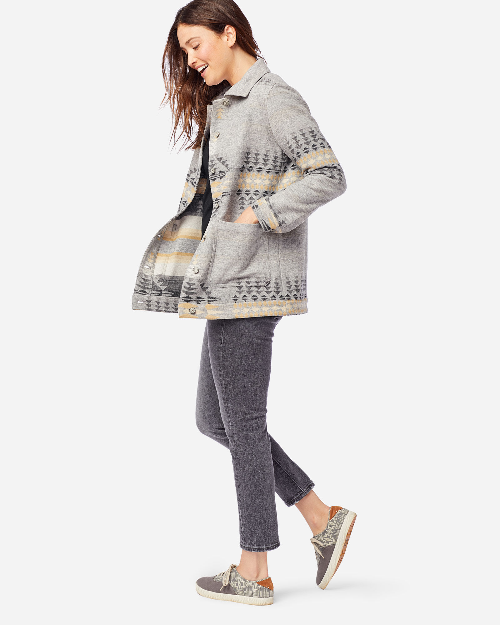 Pendleton Women’s Jacquard Barn Jacket – C.M. Russell Museum