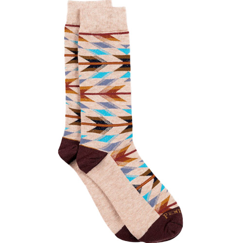 Pendleton Wool Crew Socks – Prairie Ranch – C.M. Russell Museum