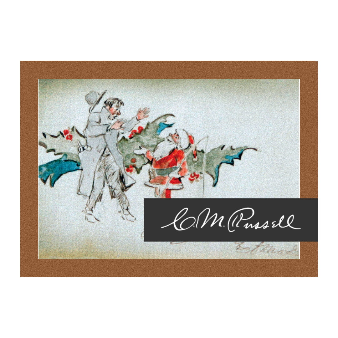 CMR Assorted Blank Note Cards – Christmas Pack – C.M. Russell Museum