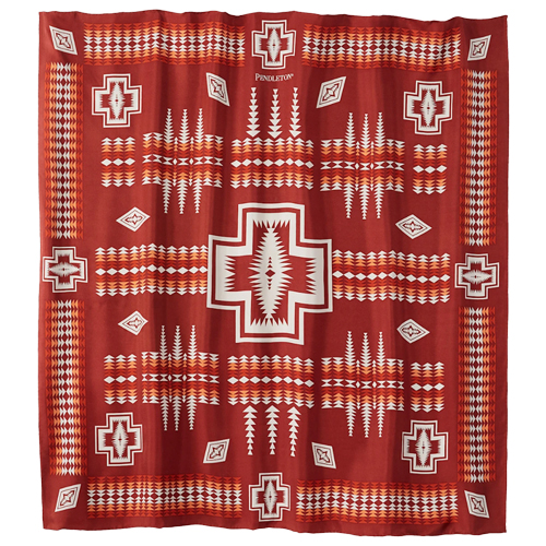 Pendleton Square Silk Scarf (Red) – C.M. Russell Museum