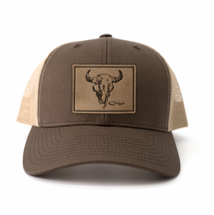 CMR Signature Trucker Hat (Brown) – C.M. Russell Museum