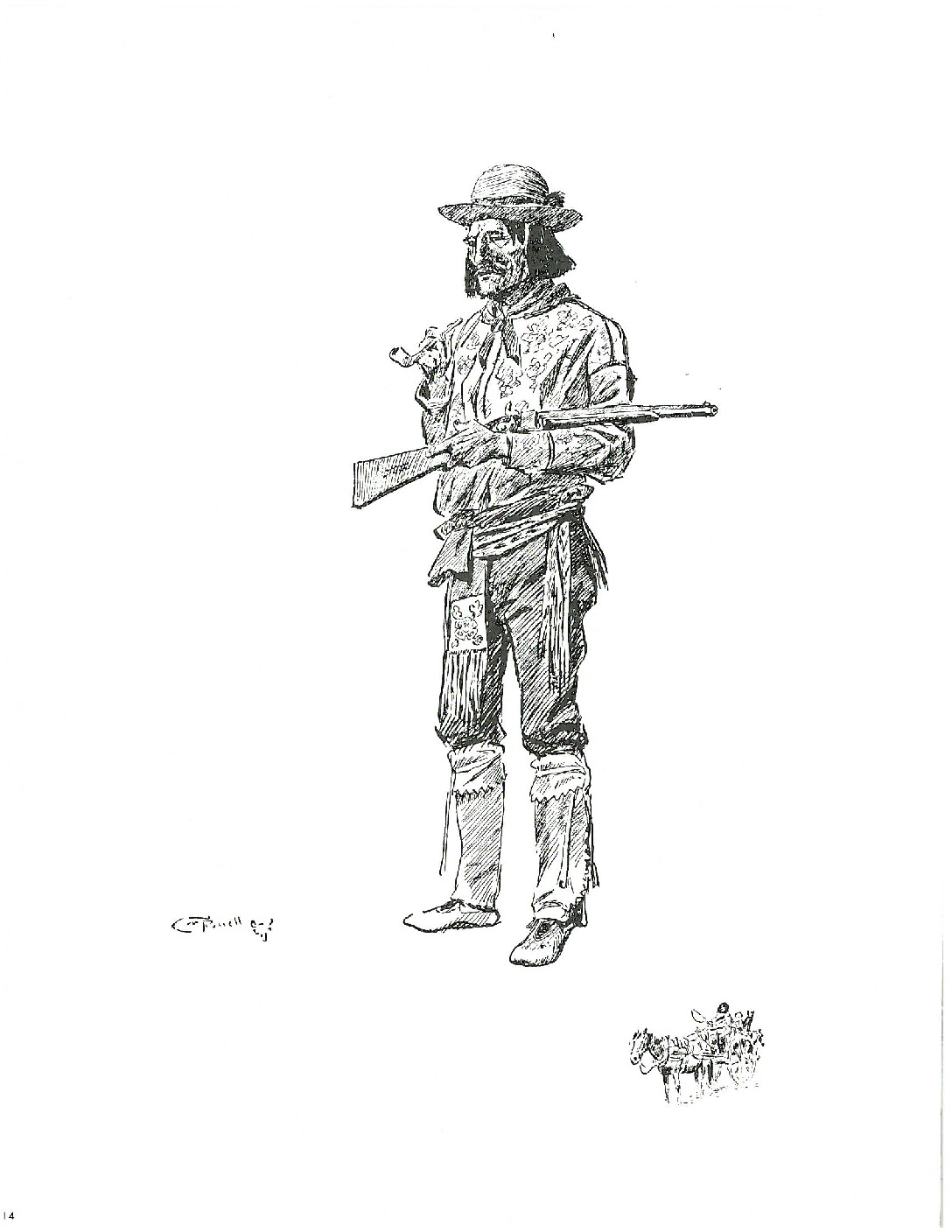 Charlie Russell Famous Sketches – C.M. Russell Museum