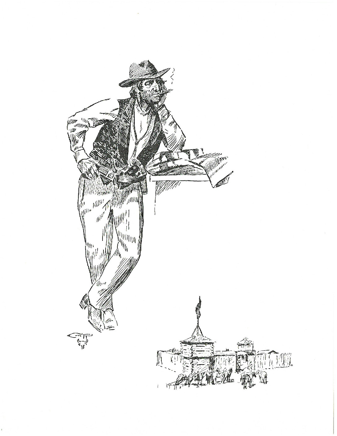 Charlie Russell Famous Sketches – C.M. Russell Museum