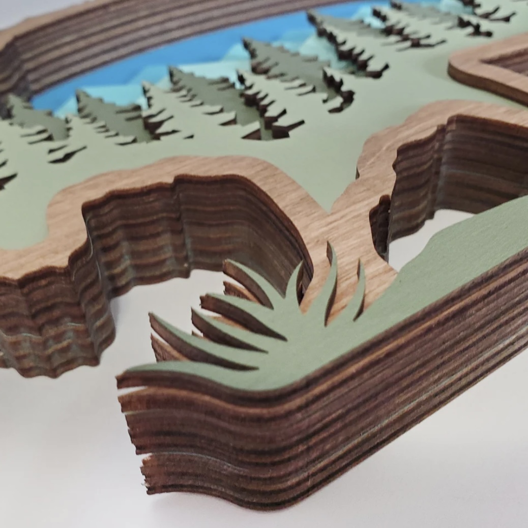 Layered Bison Art – C.M. Russell Museum