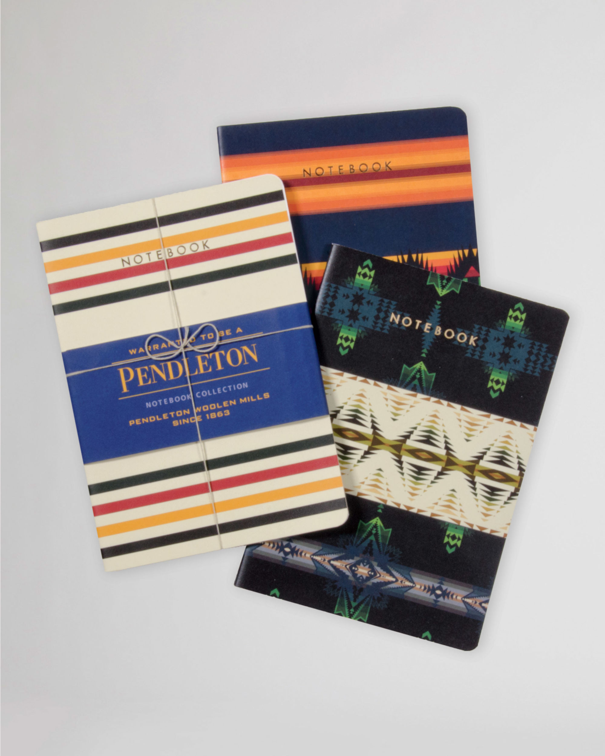 Pendleton Notebooks (3 pack) – C.M. Russell Museum