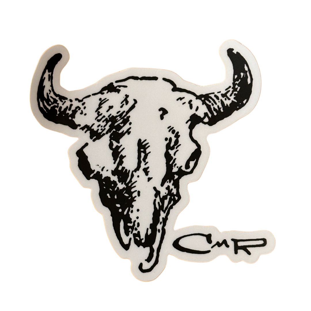 CMR Signature Logo Vinyl Sticker – C.M. Russell Museum
