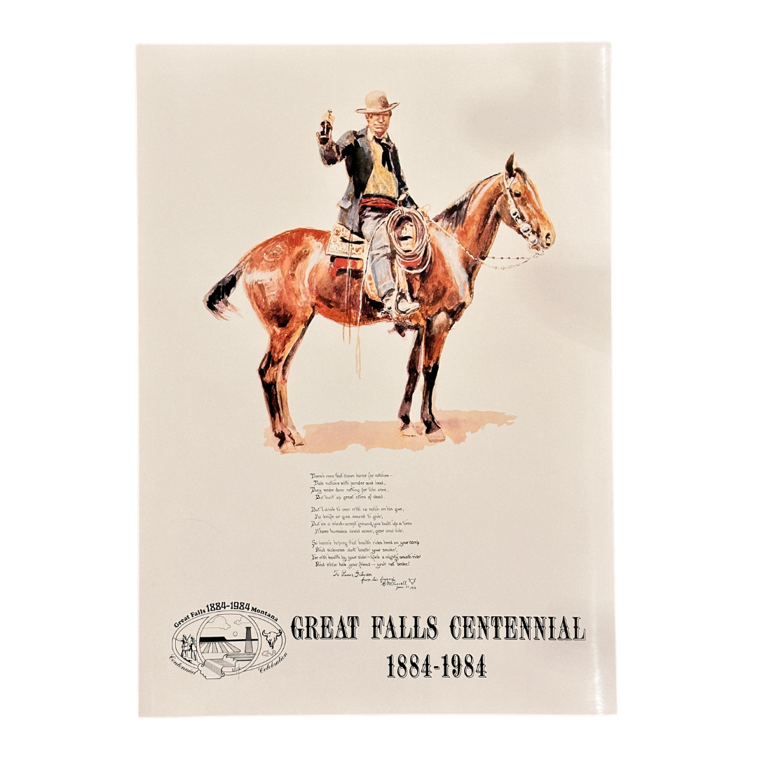 Great Falls Centennial Poster 1884 -1984 – C.M. Russell Museum