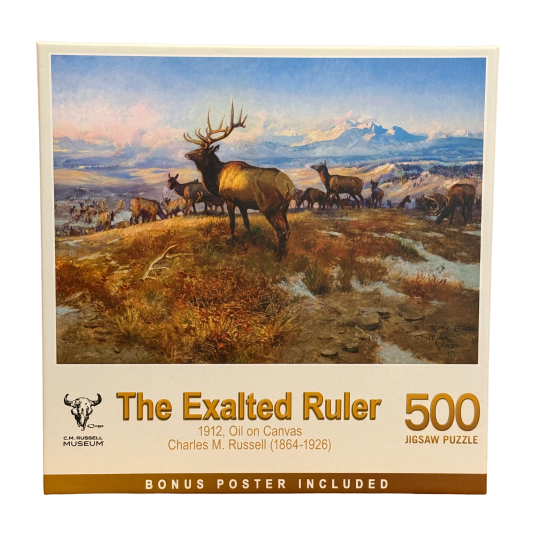 The Exalted Ruler 500 Piece Puzzle – C.M. Russell Museum