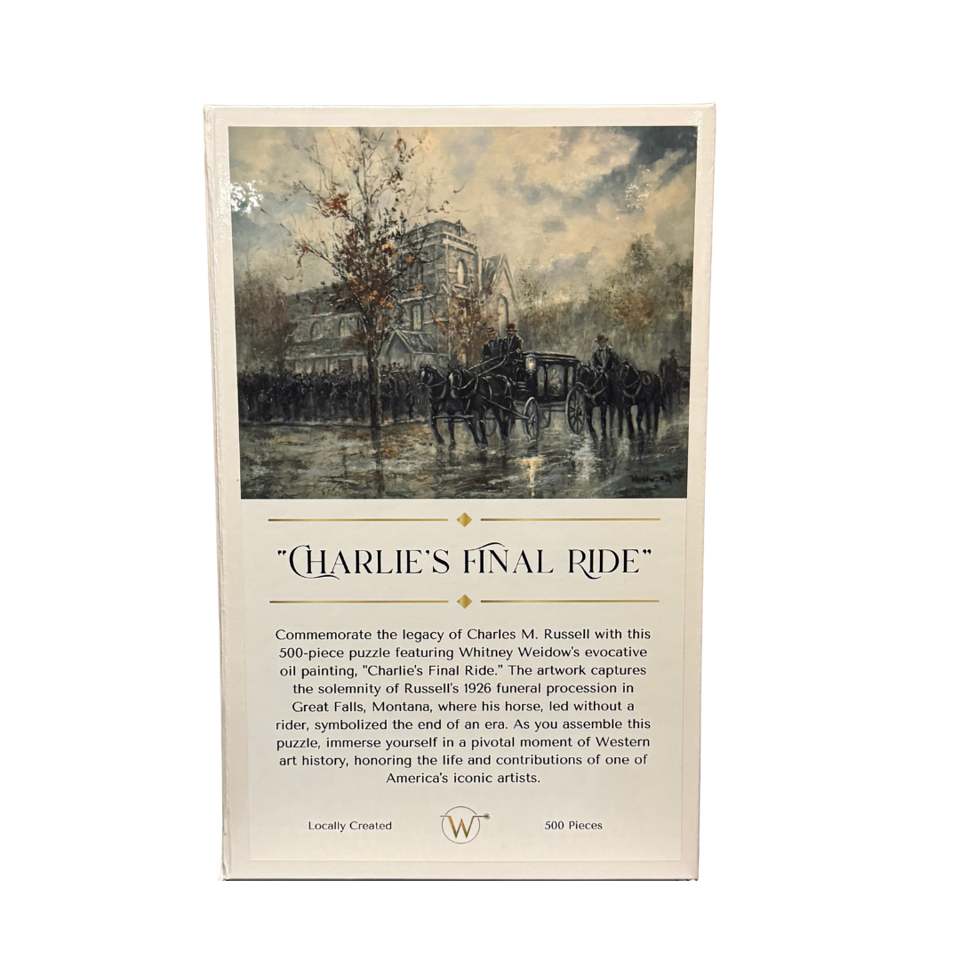 Charlie’s Final Ride Puzzle by Whitney Weidow – C.M. Russell Museum